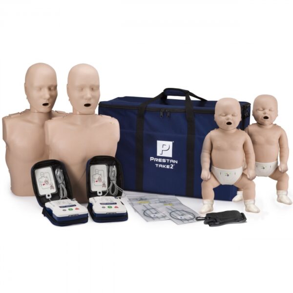 Prestan Take 2 Pack: Essential CPR & AED Training Kit